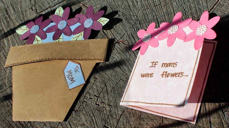 Flowerpot Mother’s Day Card Tutorial – EssyJae.com