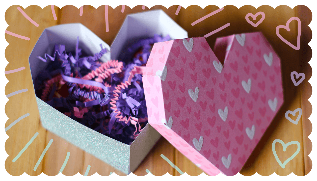 Paper Pencil Gift Box Tutorial