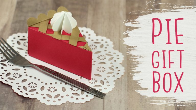 3D Paper Pie Slice Gift Boxes 🍂 Thanksgiving Crafts – EssyJae.com
